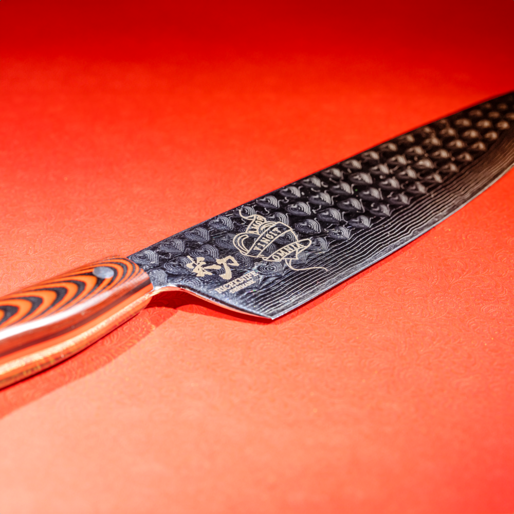 Amor I. 2023 - Limited Edition Tactile Damascus Steel Chef Knife ...
